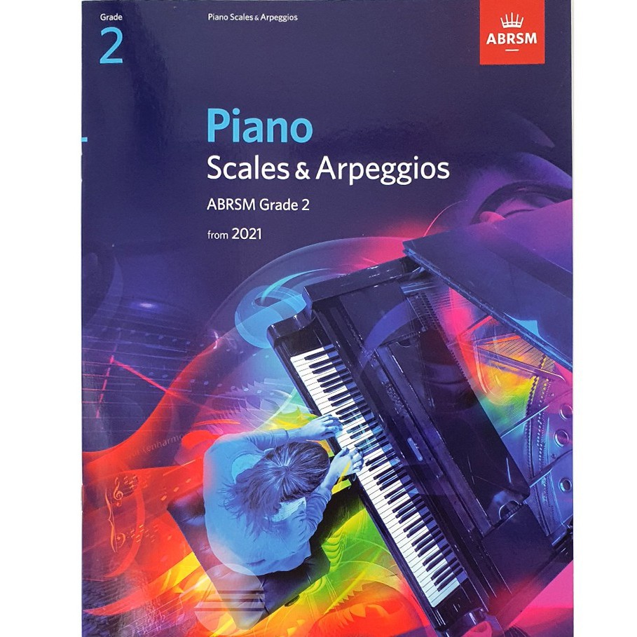 ABRSM Piano Scales & Arpeggios ~ Grade 2 (from 2021) - Euphony Musical