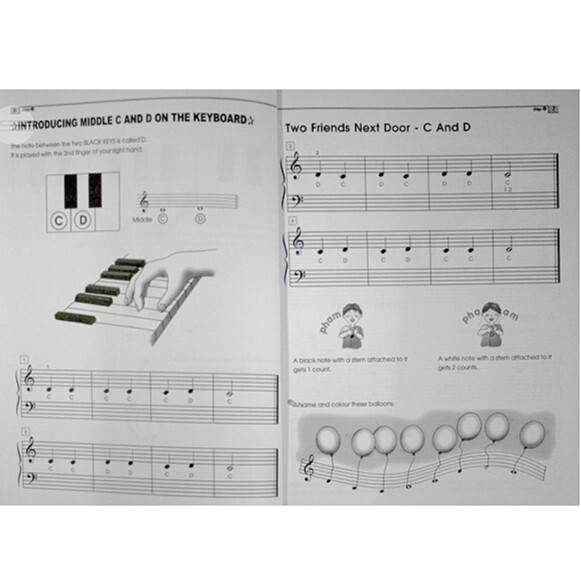 STEP BY STEP PIANO COURSE The Fun Way Step 1 - Euphony Musical