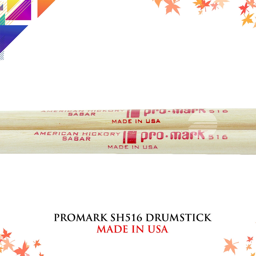 PROMARK SH516 Sabar Hickory Timbale Stick (4-Pair/Set) – Euphony Musical