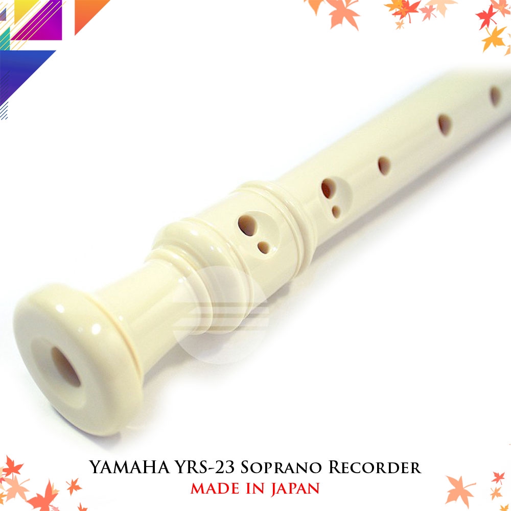 YAMAHA YRS 23 Soprano Recorder Euphony Musical YAMAHA YRS 23 Soprano Recorder Euphony Musical