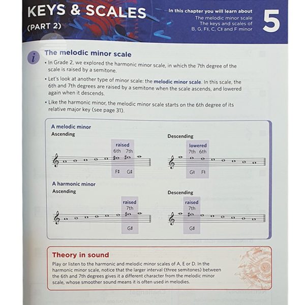 ABRSM Discovering Music Theory Grade 3 Workbook - Euphony Musical