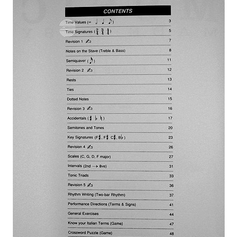 THEORY OF MUSIC MADE EASY Grade 1 - Euphony Musical