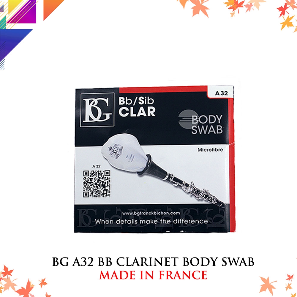 BG A32 Bb Clarinet Body Swab – Euphony Musical