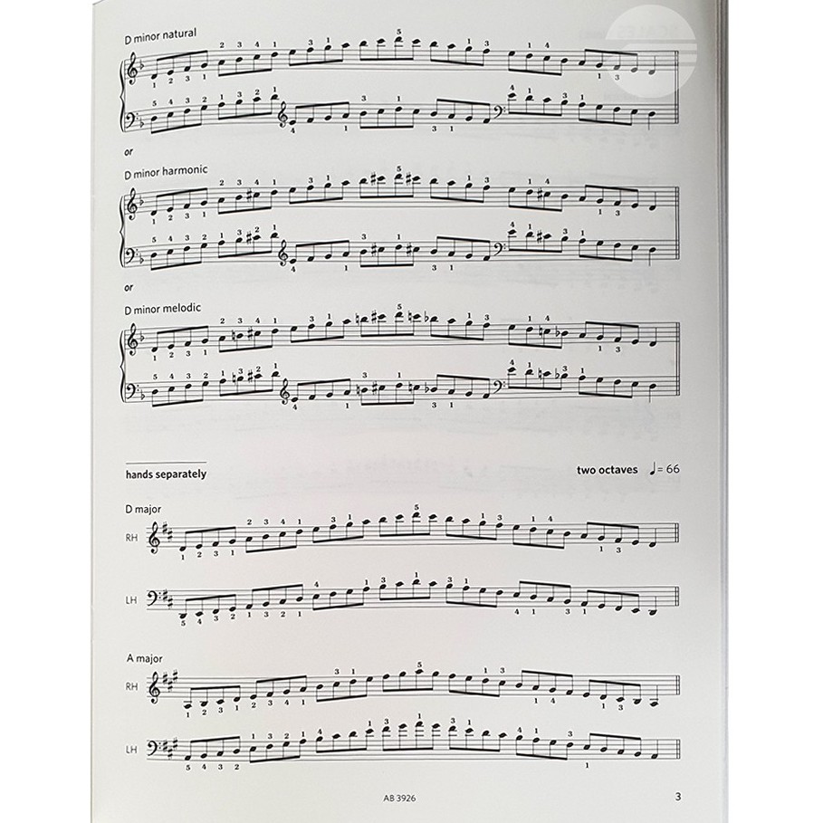 ABRSM Piano Scales & Arpeggios ~ Grade 2 (from 2021) - Euphony Musical