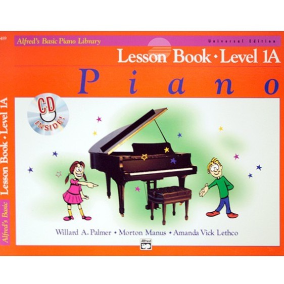 Alfred Piano Lesson Level 1A + CD – Euphony Musical