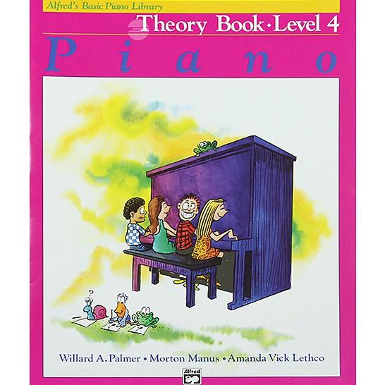 Alfred's Theory Book Level 4 - Euphony Musical