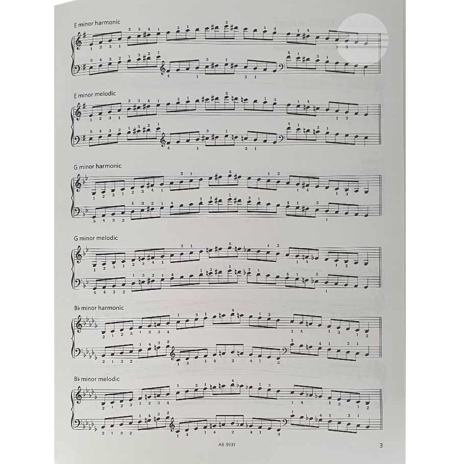 ABRSM Piano Scales & Arpeggios ~ Grade 7 (from 2021) - Euphony Musical