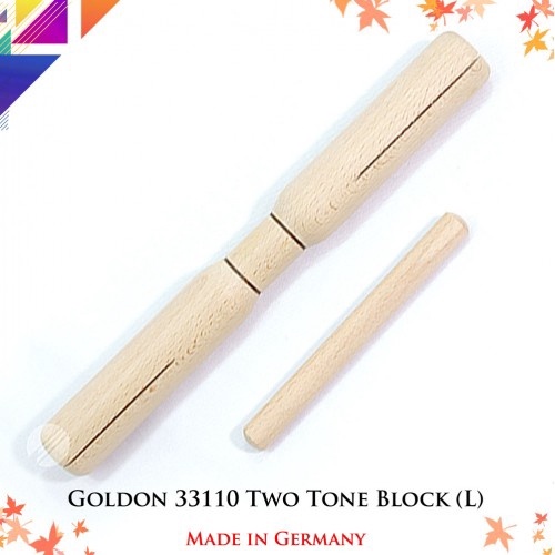 GOLDON 33110 Two Tone Block (L) – Euphony Musical