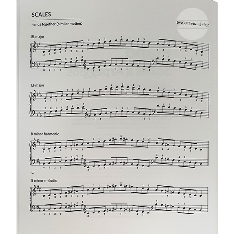 ABRSM Piano Scales & Arpeggios ~ Grade 4 - Euphony Musical