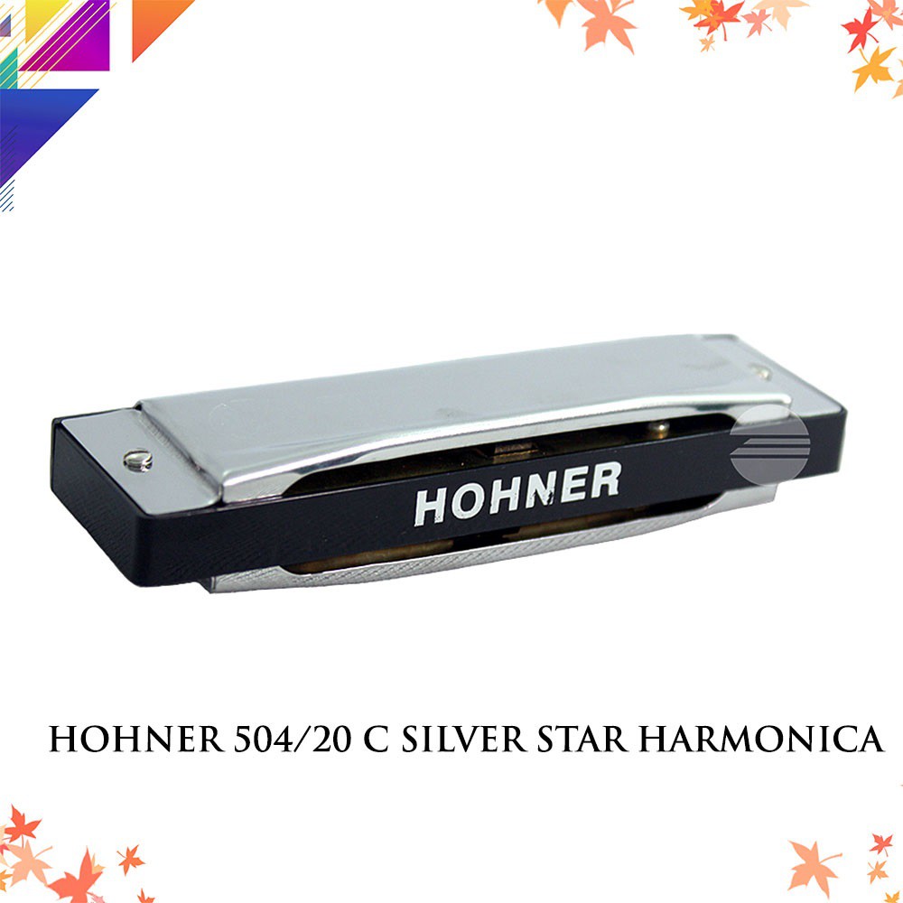 HOHNER 504/20 C Silver Star Harmonica – Euphony Musical