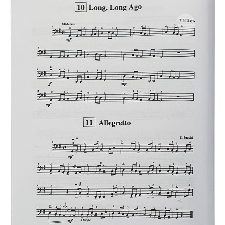 SUZUKI CELLO SCHOOL Volume 1 – Euphony Musical