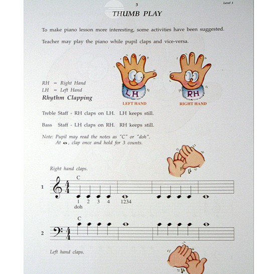 FINGER EXERCISE MADE EASY Level 1 - Euphony Musical