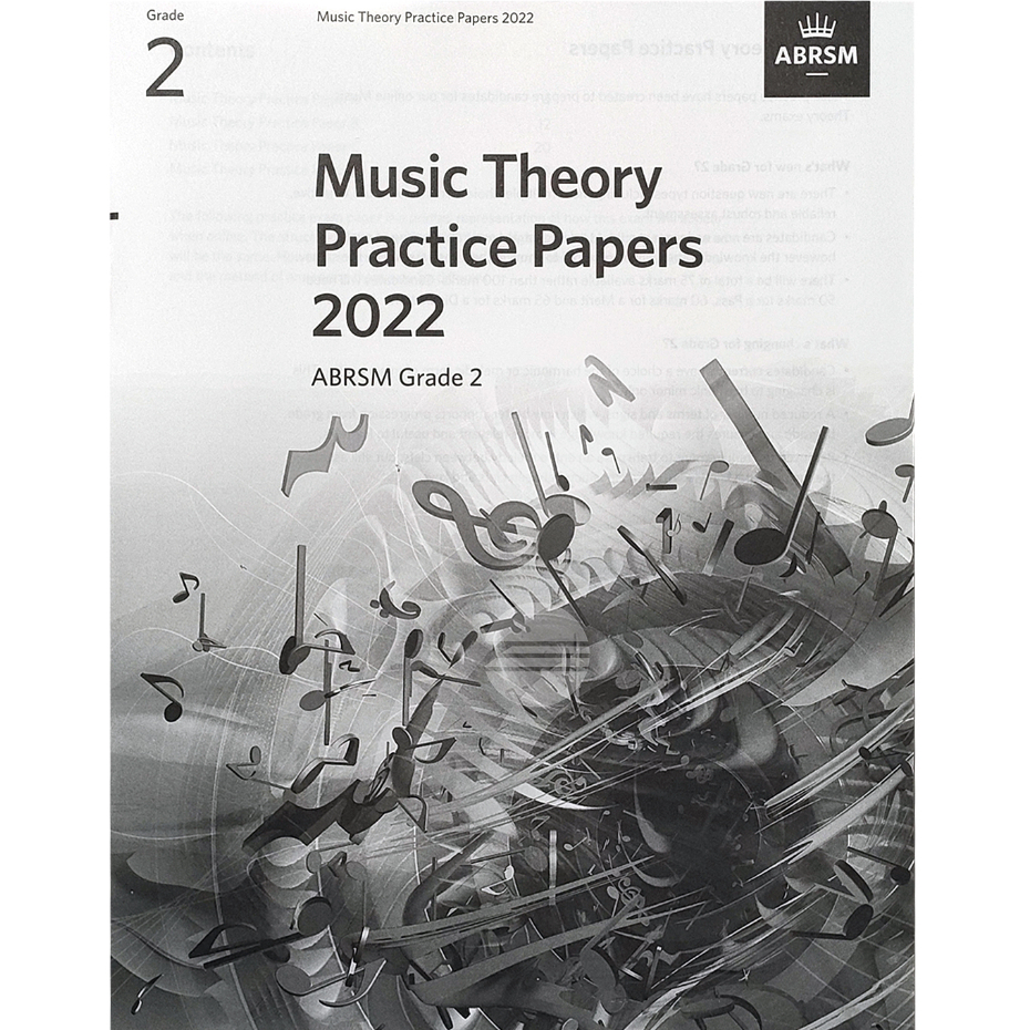 ABRSM Music Theory Practice Papers 2022 Grade 1 ~ Grade 8 - Euphony Musical