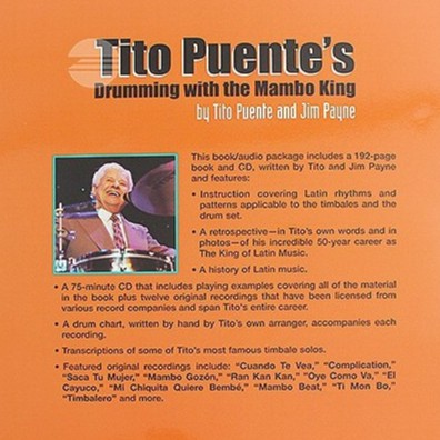 TITO PUENTE’S Drumming with the Mambo King + CD – Euphony Musical